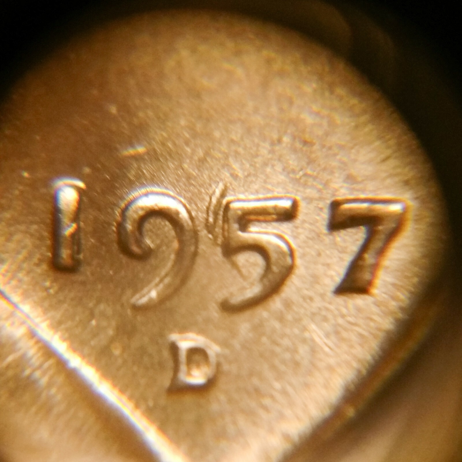 1957-D Miltiple Die Gouge Errors Lincoln Cent Wheat Penny | eBay