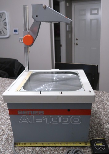Vintage Old Apollo AI-1000 Series Professional Overhead Projector ...