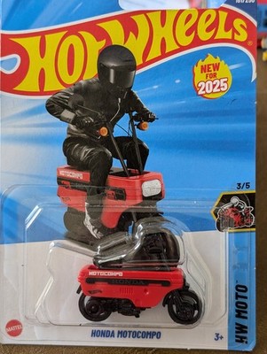 Hot Wheels 2025 Honda Motocompo #181 Red | eBay
