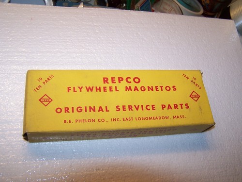 Vintage 10 pack empty box from Repco Fly Wheel Magnetos R E Phelon Co ...