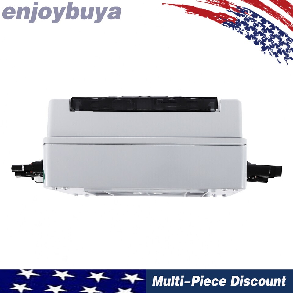 2 Strings Solar Combiner Box FIT Solar Panel Disconnect Switch Circuit ...
