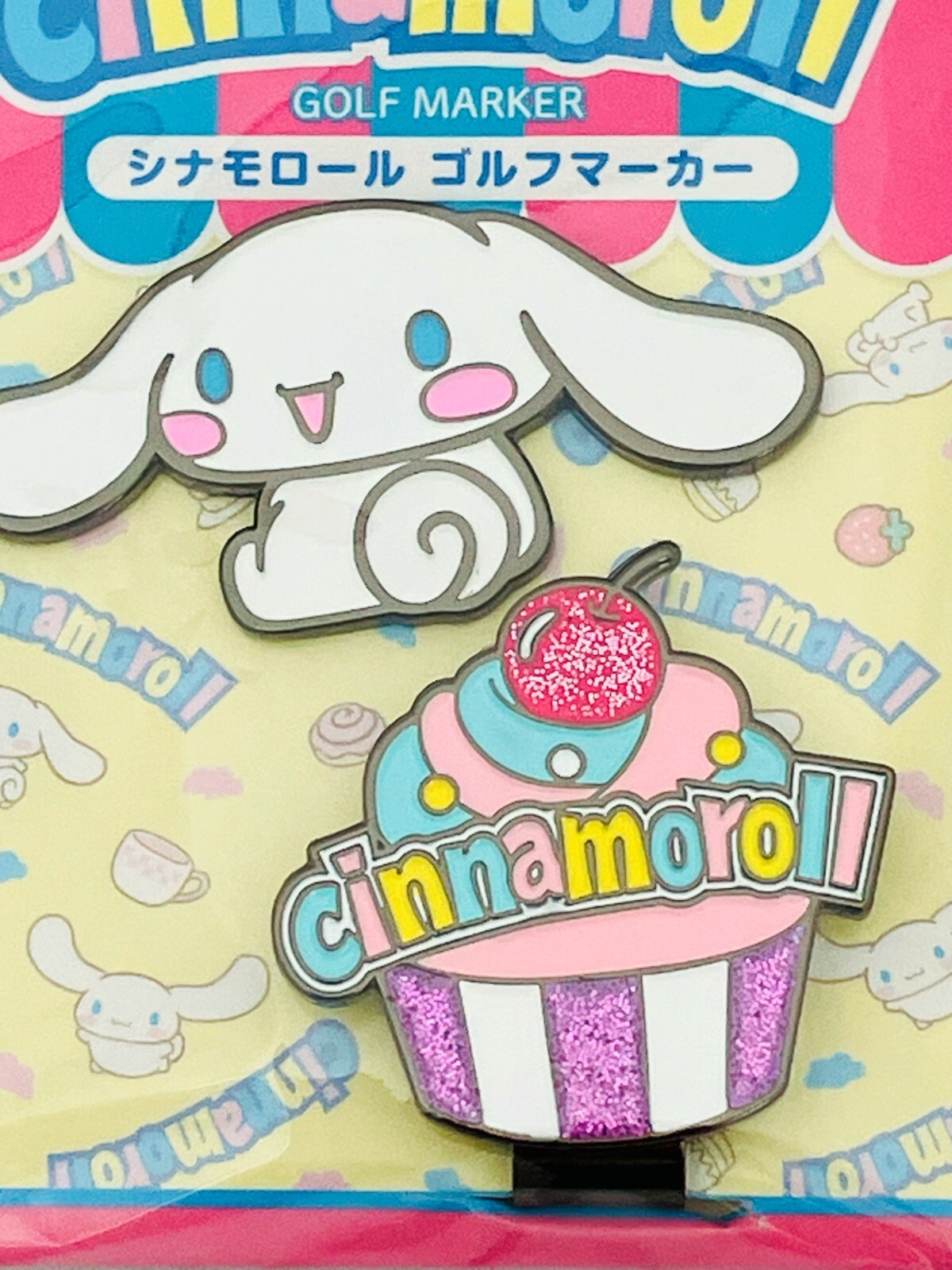 Sanrio Cinnamoroll Cake design cinamon Golf Marker / Sanrio official ...