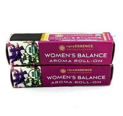 RareEssence Clary Sage & Jasmine Organic Women's Balance Aroma Roll-On ...