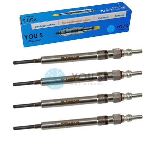 4 pieces YOU.S original glow plugs for Audi seat škoda vw-059963319m ...