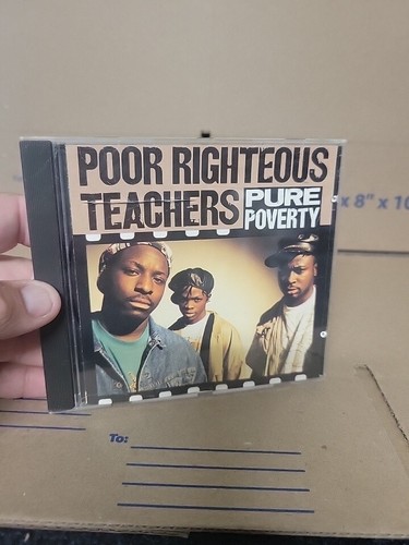 Vtg 1991 Poor Righteous Teachers Pure Poverty Conscious Hip Hop Rap CD ...