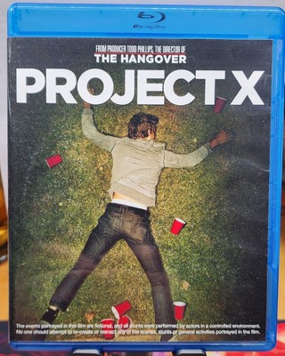Project X ~ Blu-ray 2012 ~ Thomas Mann; Oliver Cooper | eBay