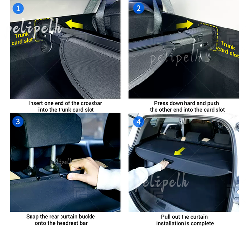 Fit Range Rover Velar 2018-23 Retractable Trunk Cargo Cover Luggage ...