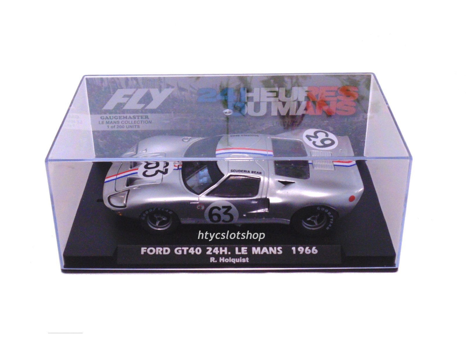 Fly Ford GT40 #63 Le Mans 1966 Holqvist / Wylie / Jennings Gaugemaster ...