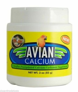 Avian, Calcium, Zoo med's,supplement for all birds,3oz 97612138030 | eBay