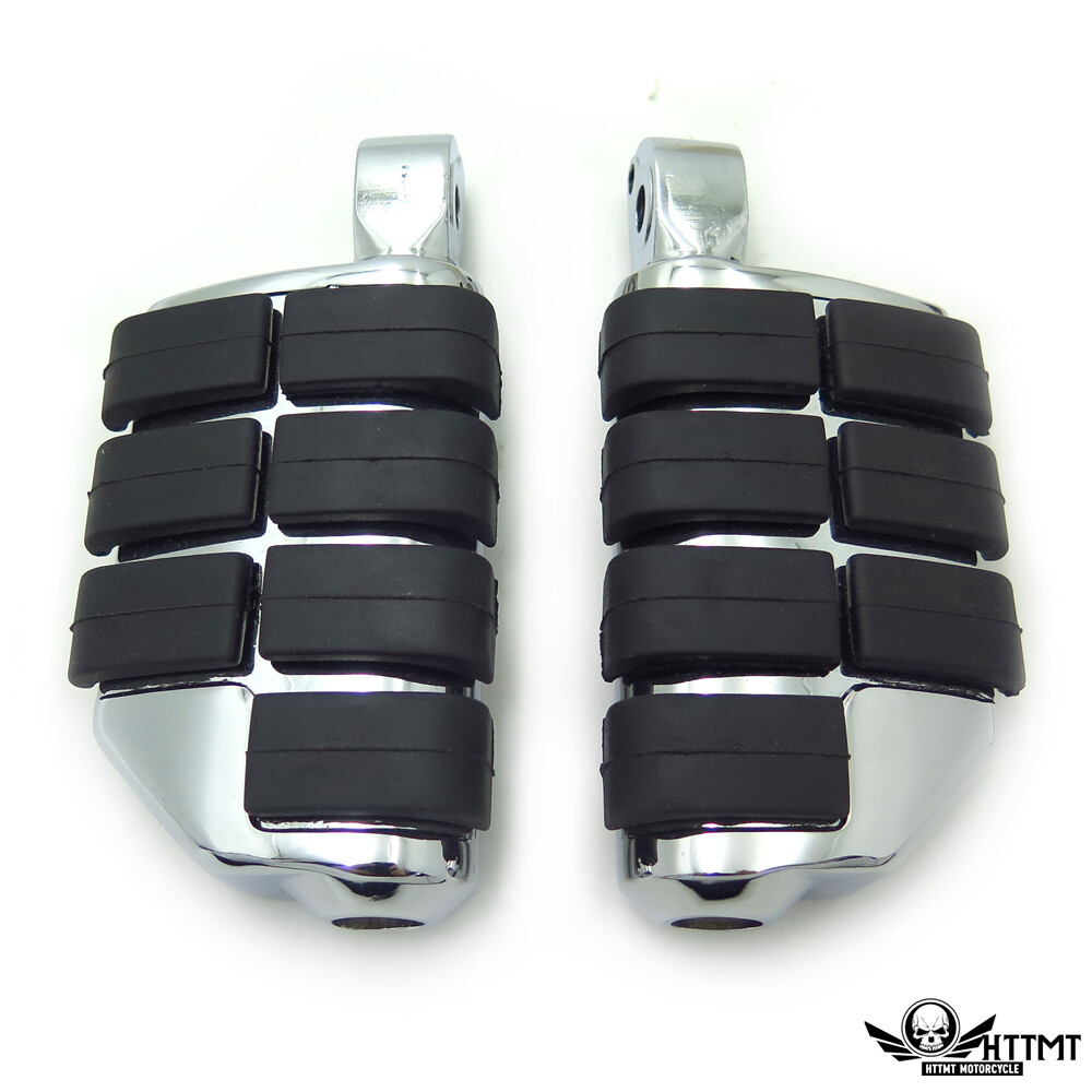 Chrome Dually Footpegs For 1997-2004 Suzuki Marauder 800 (Rear) | eBay