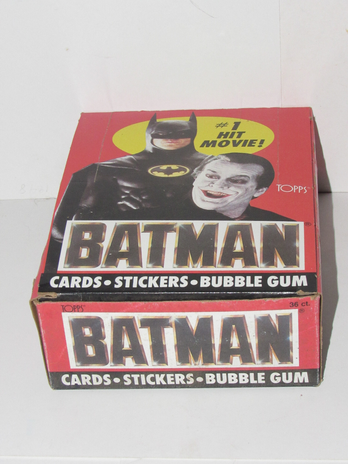 1989 Topps Batman Movie Cards 36 Packs Two Boxes 1st & 2nd Series for ...