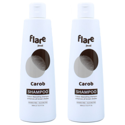 2X Jeval Flare Carob Shampoo 300ml Carob tone is perfect for enhancing ...
