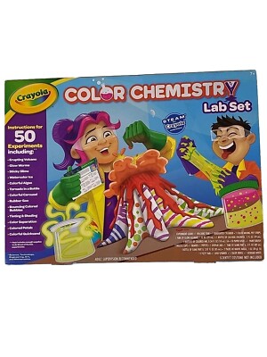 Crayola Color Chemistry Lab Set Instructions For 50 Experiments F28 | eBay