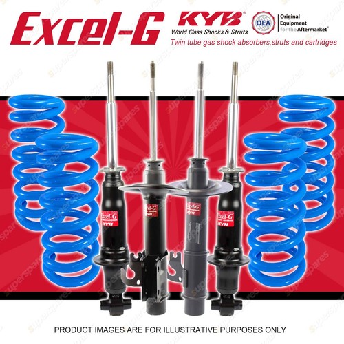 4x KYB EXCEL-G Shock Absorbers + Coil for HOLDEN Commodore VE FE2 ...