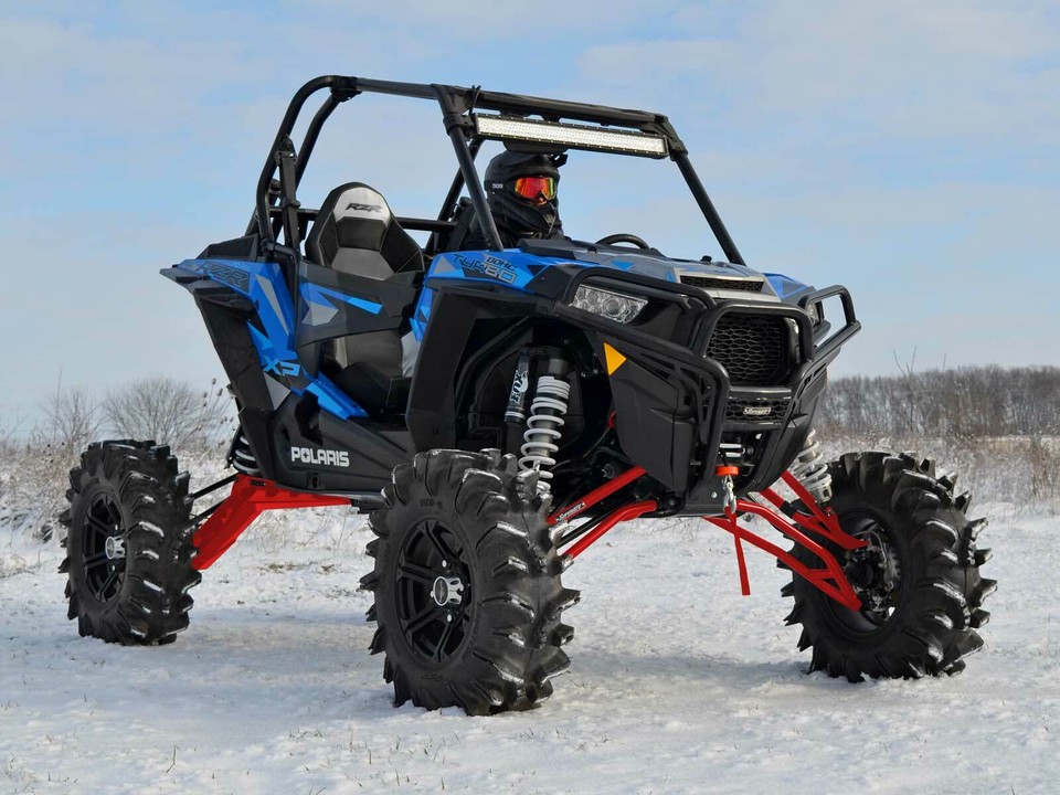 SuperATV 10'' Lift Kit w/ X300 Axles for Polaris RZR XP Turbo (2016 ...