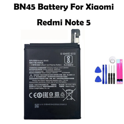 For Xiaomi Redmi Note 5 Pro Replacement Battery BN45 Tool | eBay