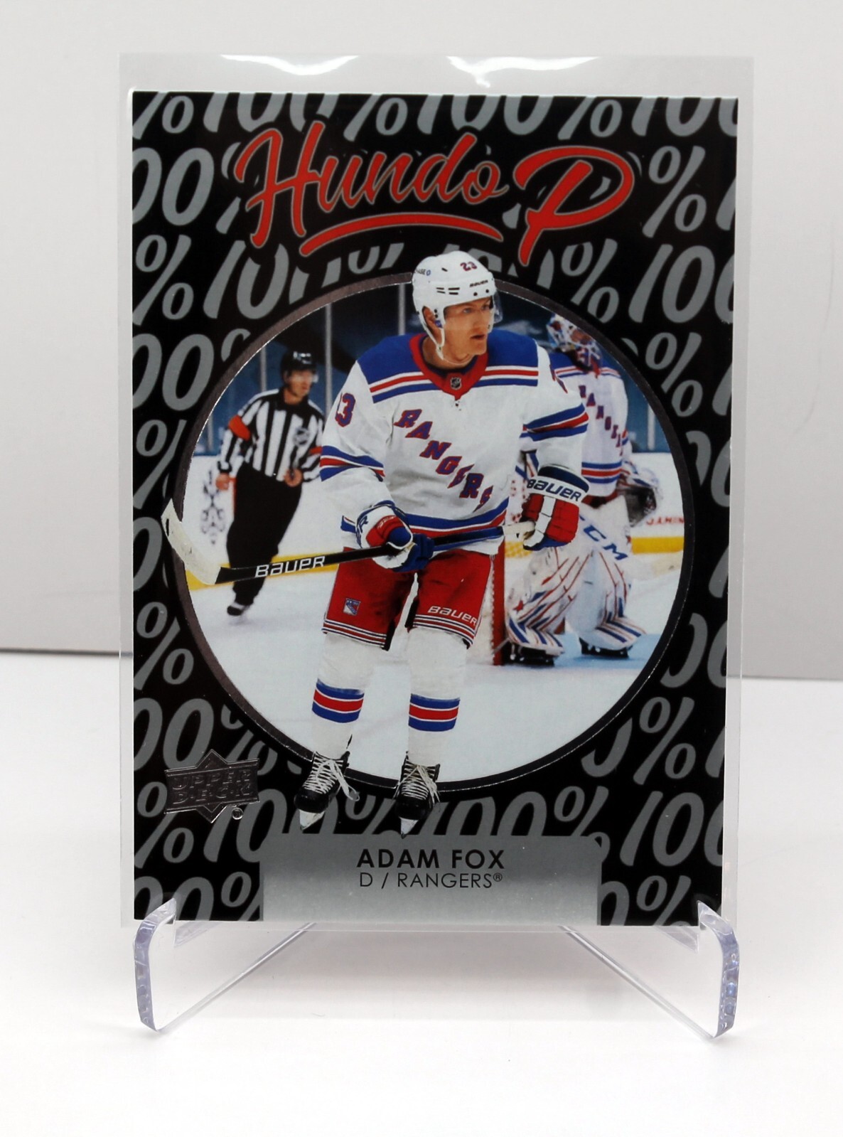 2021-22 Upper Deck Hundo P Insert Card #HP-14 Adam Fox - Rangers | eBay