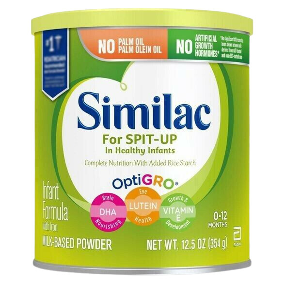 Abbott - Similac For Spit-Up Milk-Based Infant Formula with Iron - 12.5 ...