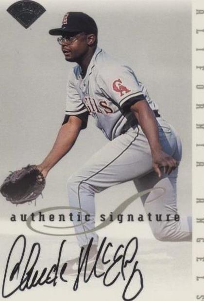 1996 Leaf Signature Series - Signatures Update Chuck McElroy (AU) for ...