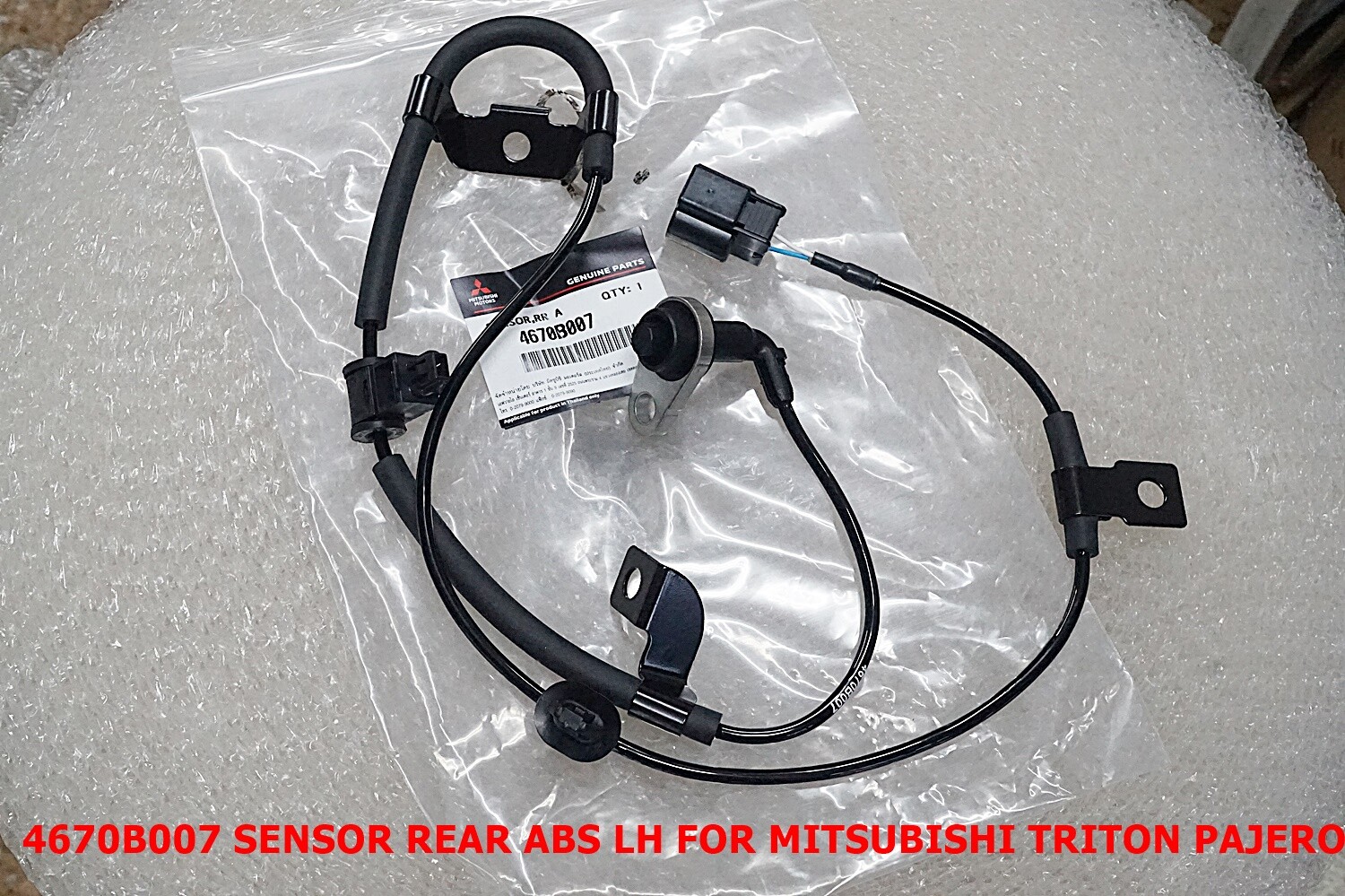 4670B007 SENSOR REAR ABS LH FOR MITSUBISHI TRITON PAJERO | eBay