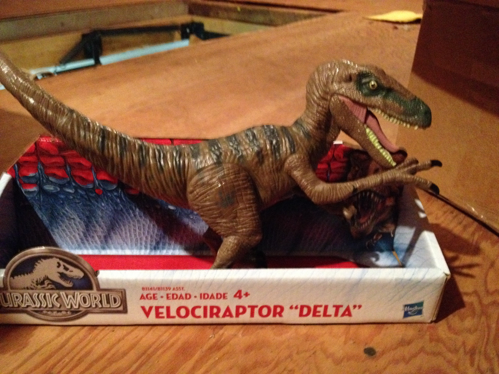 JURASSIC PARK WORLD VELOCIRAPTOR DELTA DINOSAUR FIGURE NEW | eBay