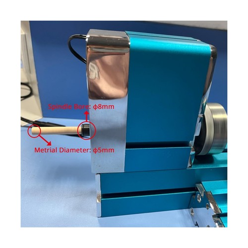 Universal Mini Metal Lathe Machine Motorized Metalworking DIY Tool ...