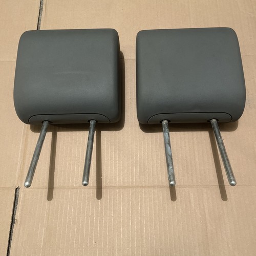 Jeep JK Wrangler OEM 2 Door Rear Seat Headrests Gray 2007 2008 2009 ...