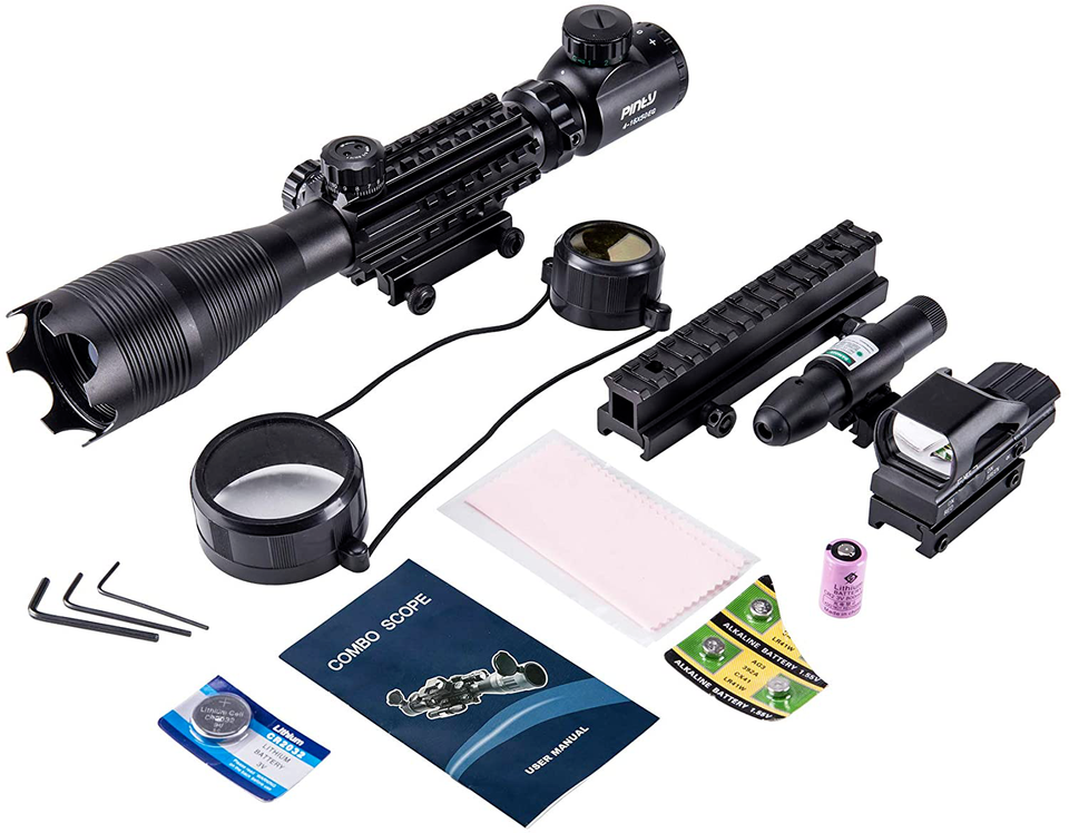 Rifle Gun Sight Scope Optics Holographic Reflex Dot Laser Red Green ...