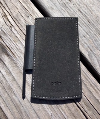 TWO (2) BRAND NEW OFFICIAL PALM TX TUNGSTEN T5 BLACK FLIP COVERS CASES ...