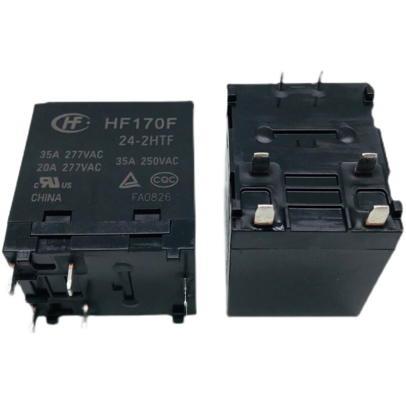 5Pcs HONGFA HF170F-24-2HTF 24VDC Power Relay 6Pins 35A 250VAC | eBay