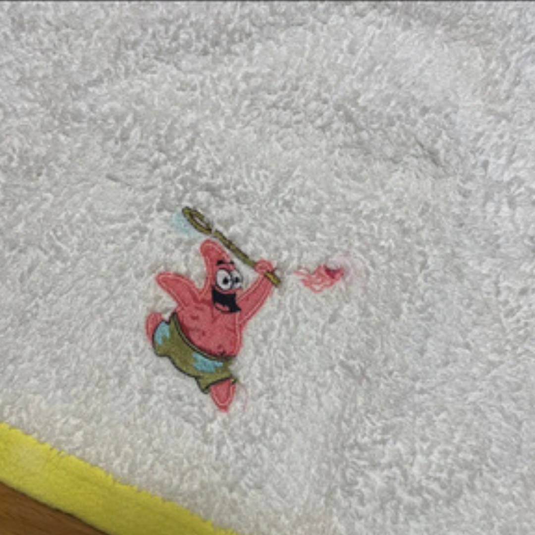 Sponge Bob Keychain Figure bag Towel Limited Vintage about 30 years ago ...