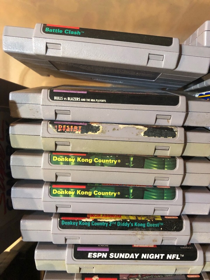 Vintage 1990-1999 Super Nintendo SNES Video Games: You Choose | eBay