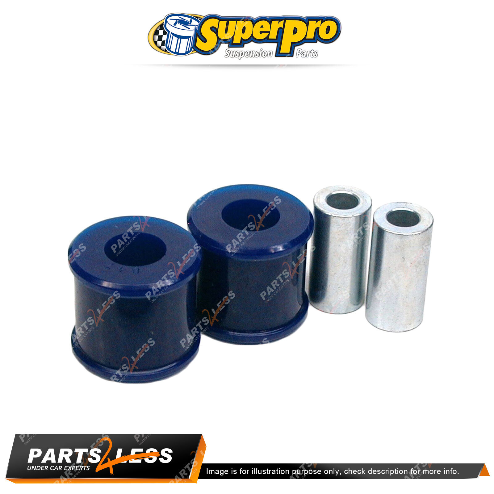 Superpro Rear Trailing Arm Lower Front Durable Polyurethane Bush Kit ...