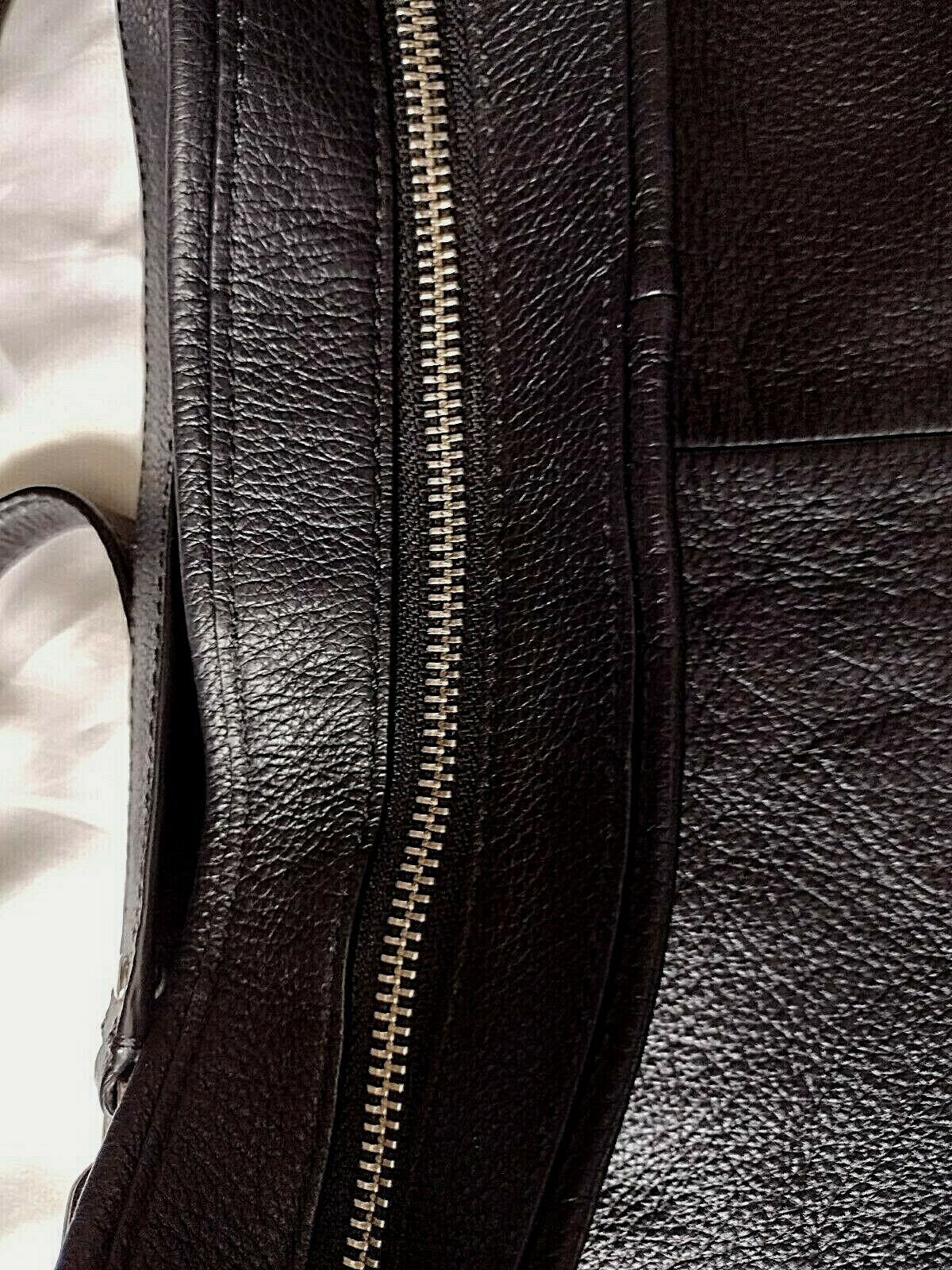 COACH Black Leather Hobo Purse XLG - Gem