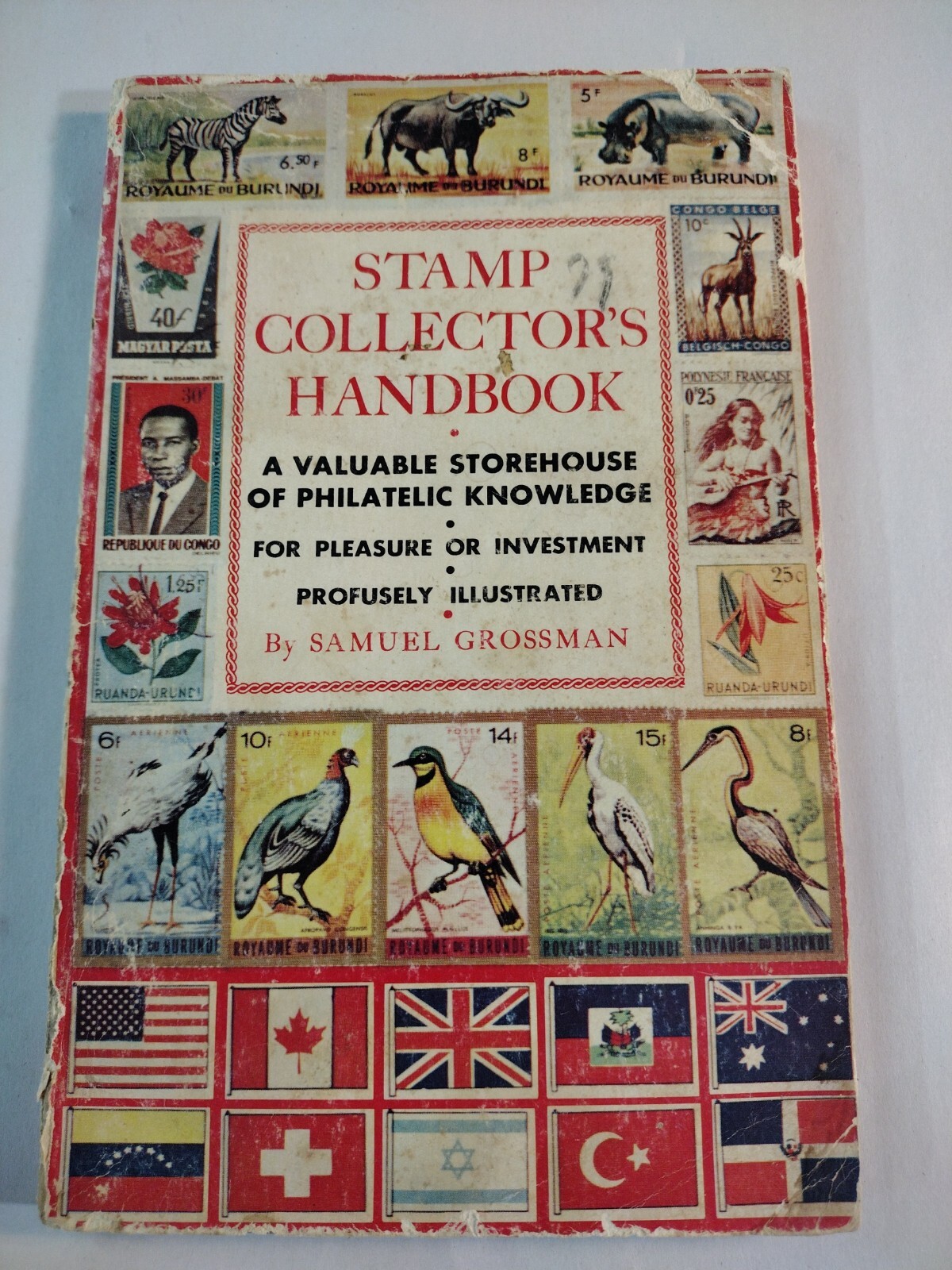 Stamp Collector's Handbook by Samuel Grossman - Vintage 1957 - Good ...