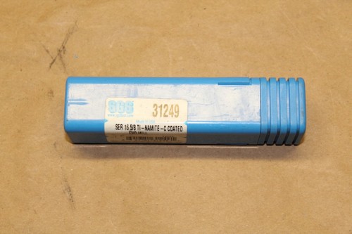 SGS 16 SERIES 16S FRACTIONAL STUB LENGTH SQUARE END END MILL 31249 QNT ...