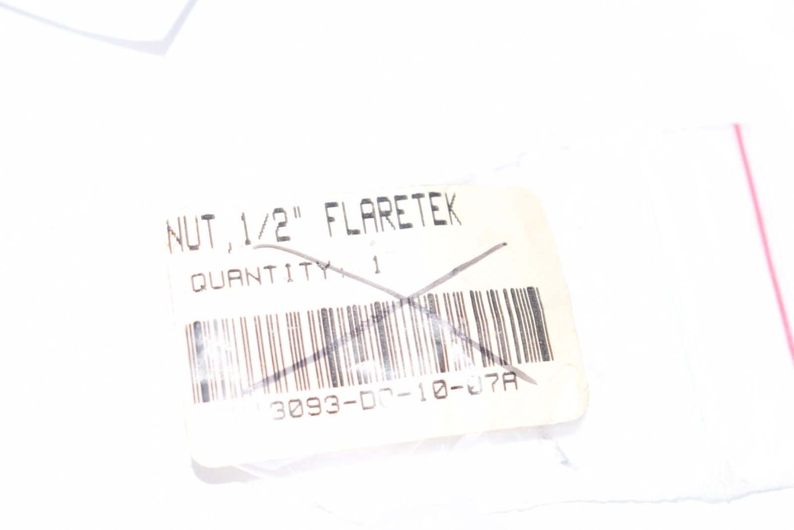 NEW 1/2'' Flaretek Nut Fitting | eBay
