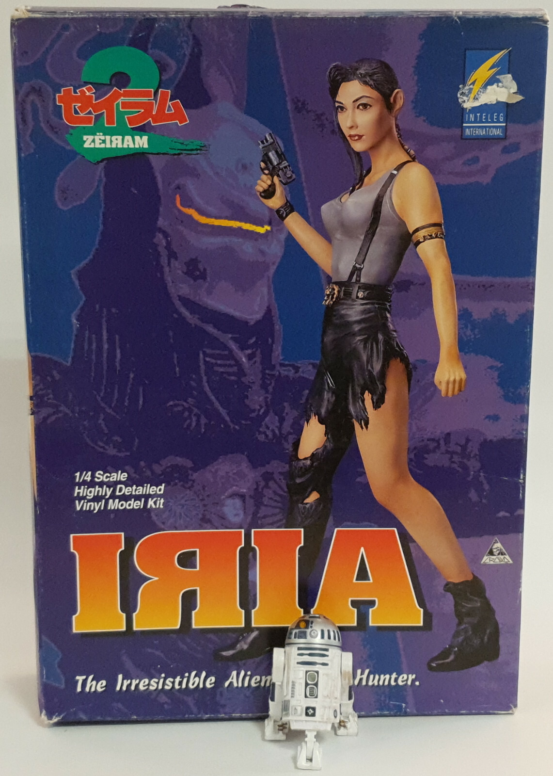 ANIME : IRIA THE IRRESISTIBLE ALIEN BOUNTY HUNTER 1/4 SCALE MODEL KIT ...