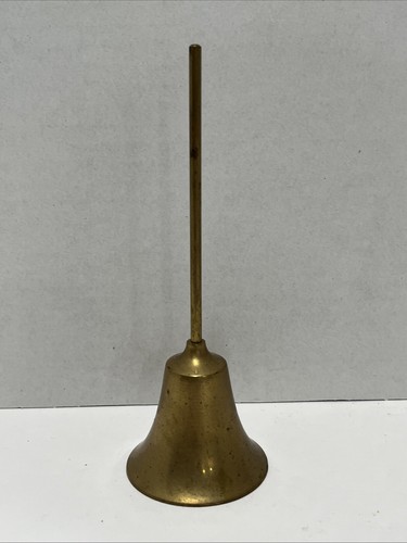 Vintage Small Solid Brass Bell 6” | eBay