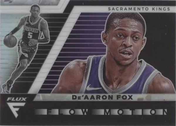 2020-21 Panini Flux - Flow Motion Silver Prizm #9 De'Aaron Fox for sale ...