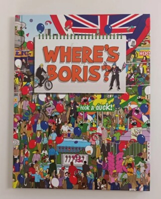 Where's Boris? 2014 Hardcover Book Illustrated By Wan At Monkey Feet ...