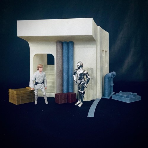 Docking Bay 94 Interior Diorama For 3.75 in (1:18) Figures (Painted) | eBay
