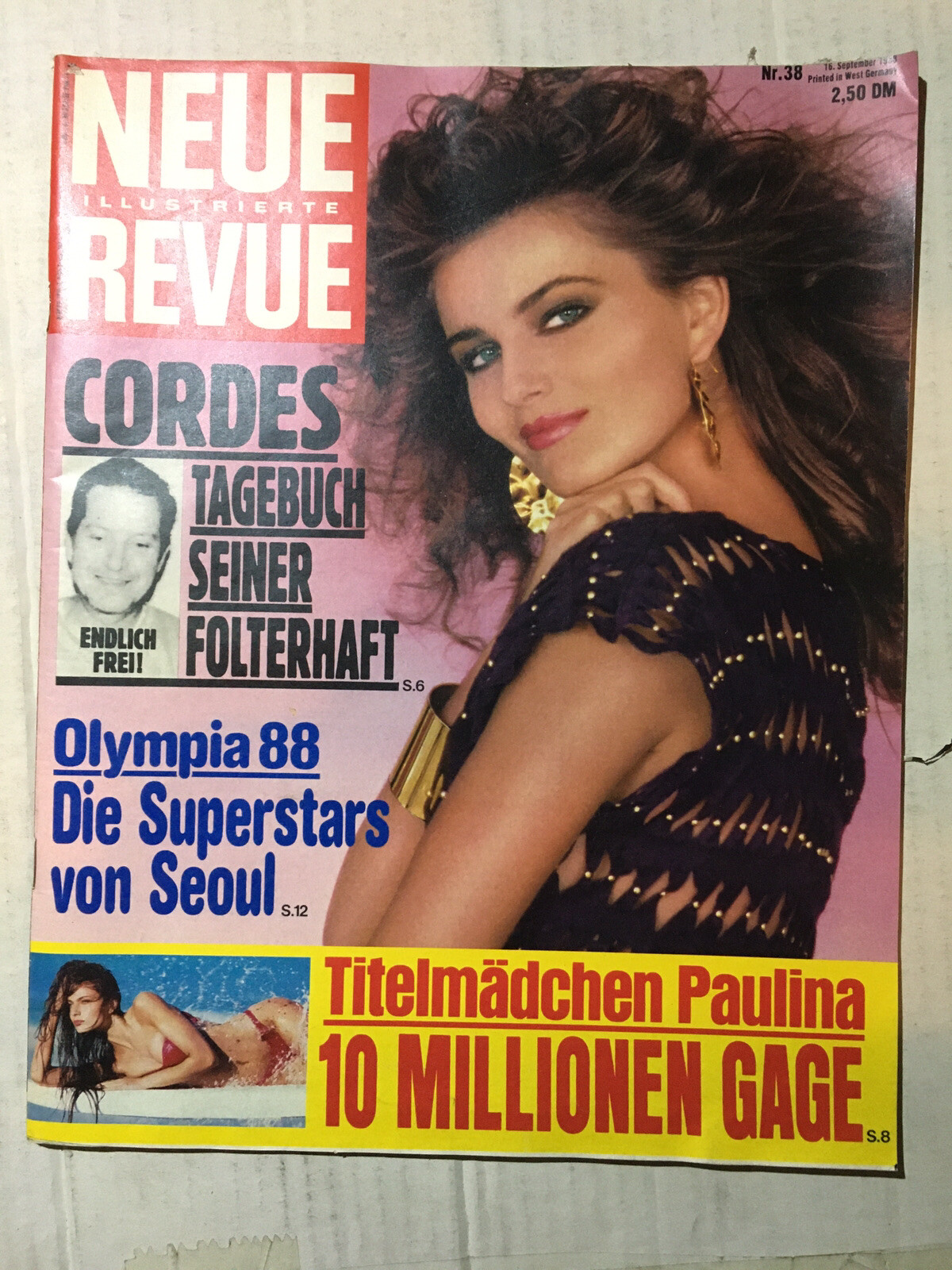 Neue Revue Illustrierte: 38 / 1988, Neue Revue 16.09.1988, | eBay.de
