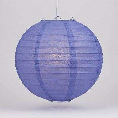 Quasimoon 10" Turquoise Even Ribbing Round Paper Lantern (10 PACK) by ...