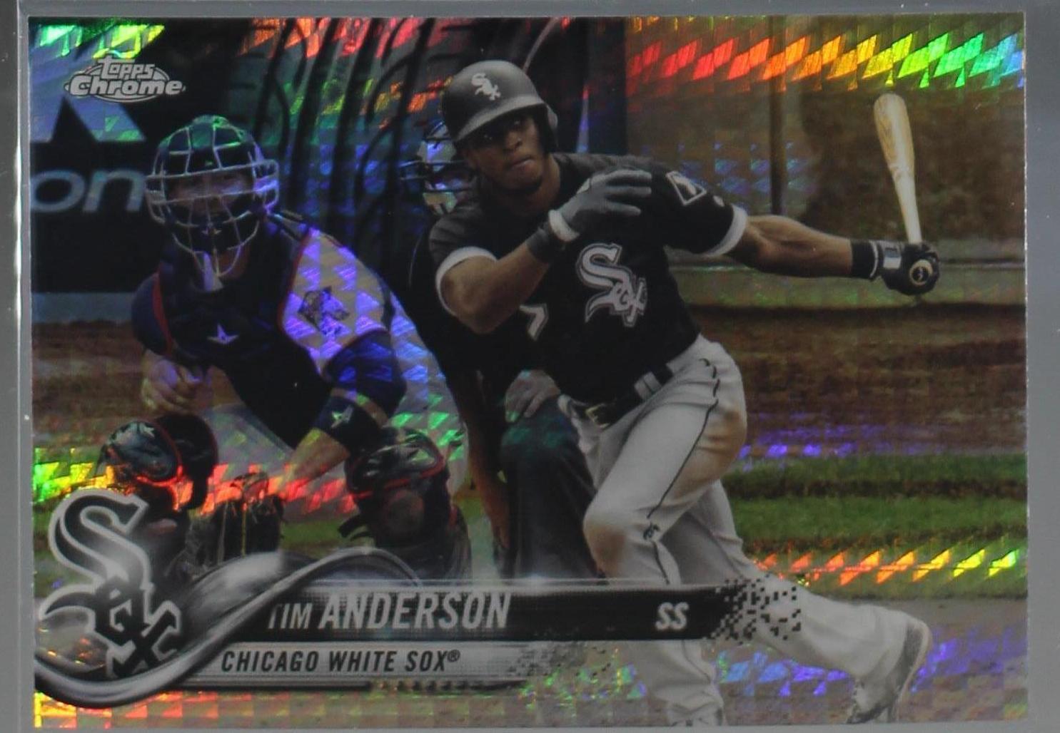 2018 Topps Chrome - Tim Anderson #44 Prism Refractor for sale online | eBay