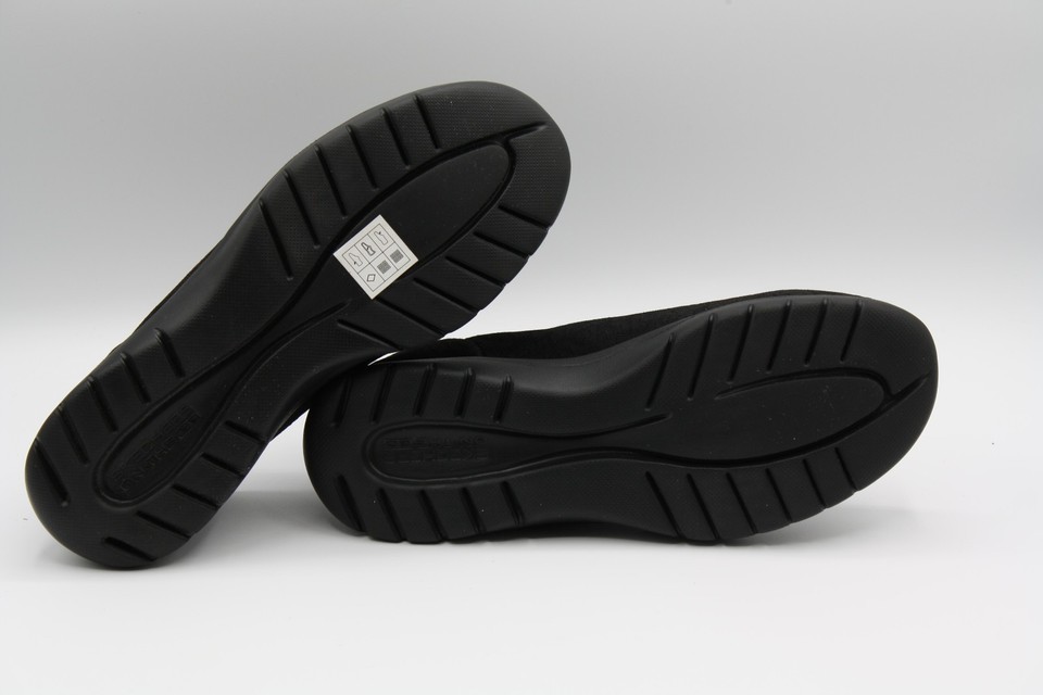 SKECHERS On-The-Go Flex Eden Womens Slip On Shoes Sz 8 Black 138273 | eBay