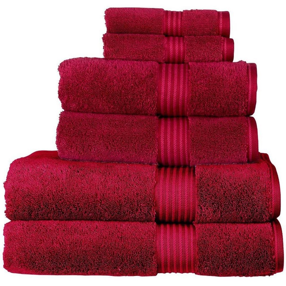 Christy Supreme Hygro Soft Absorbent Bathroom Towel Raspberry Various ...