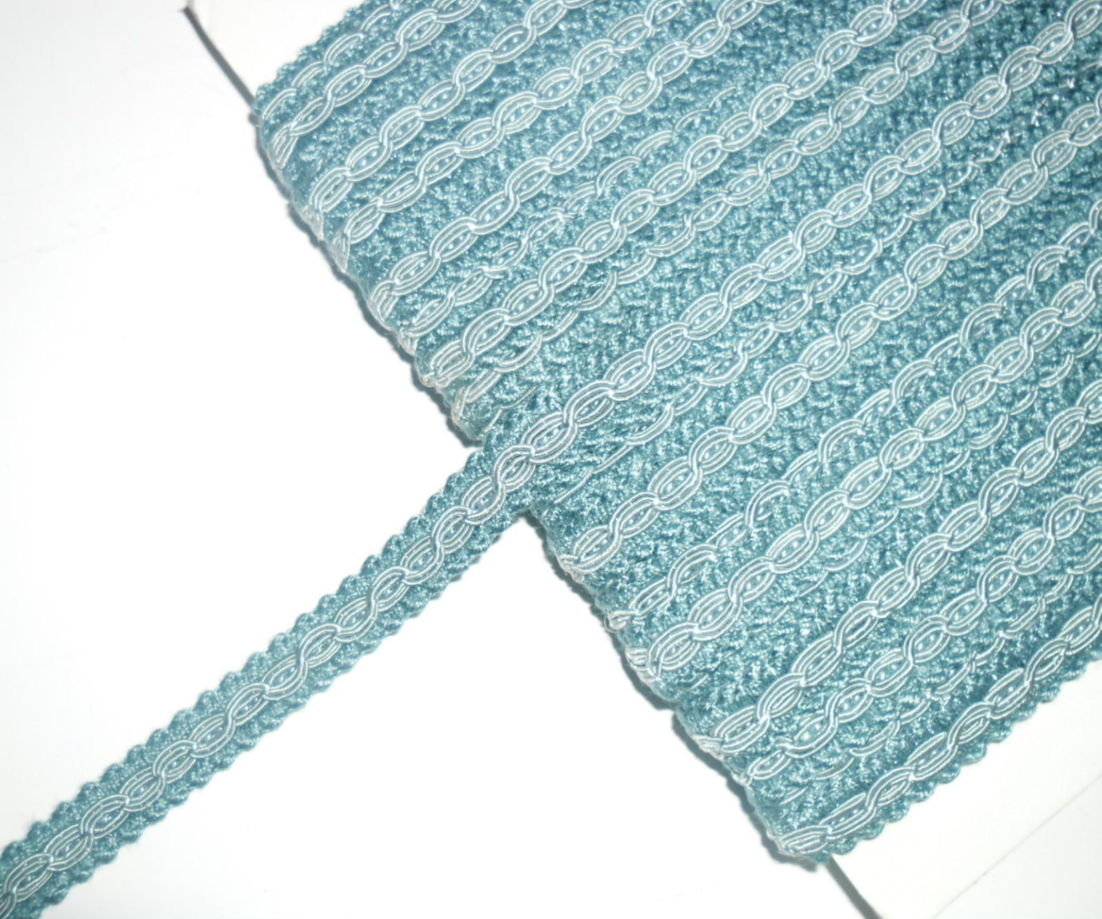 STUNNING BRAID GIMP/ EDGING TRIM 12MM WIDE X2 MTRS, VARIOUS COLOURS ...