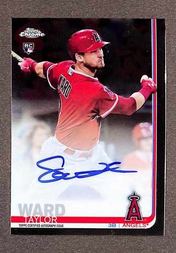 2019 Topps Chrome #RA-TW Taylor Ward Rookie Auto | eBay