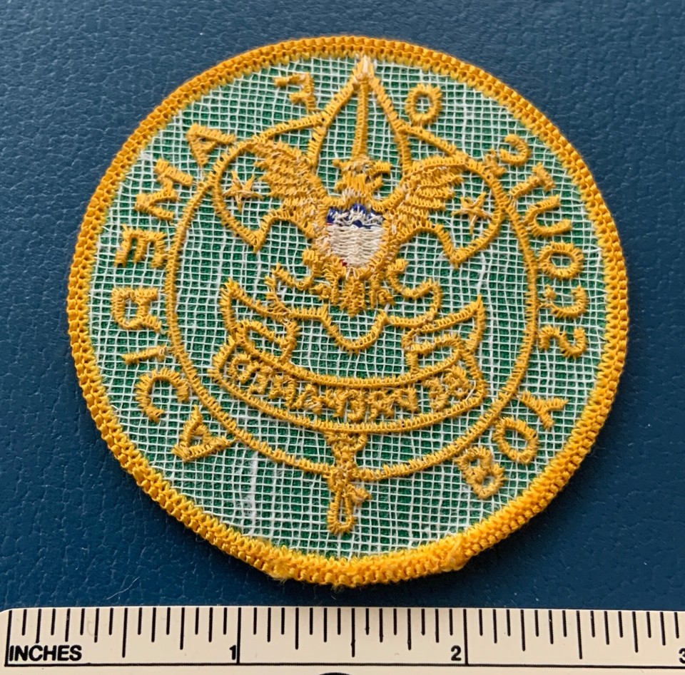 Vintage 1960s ASSISTANT SCOUTMASTER Boy Scout Position PATCH BSA Leader ...
